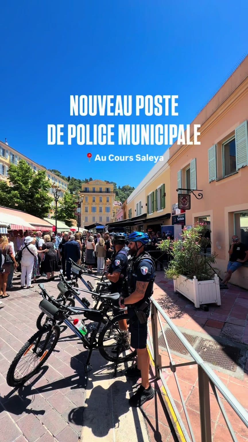 police municipale,Nouveau poste de Police Municipale au Cours Saleya ...